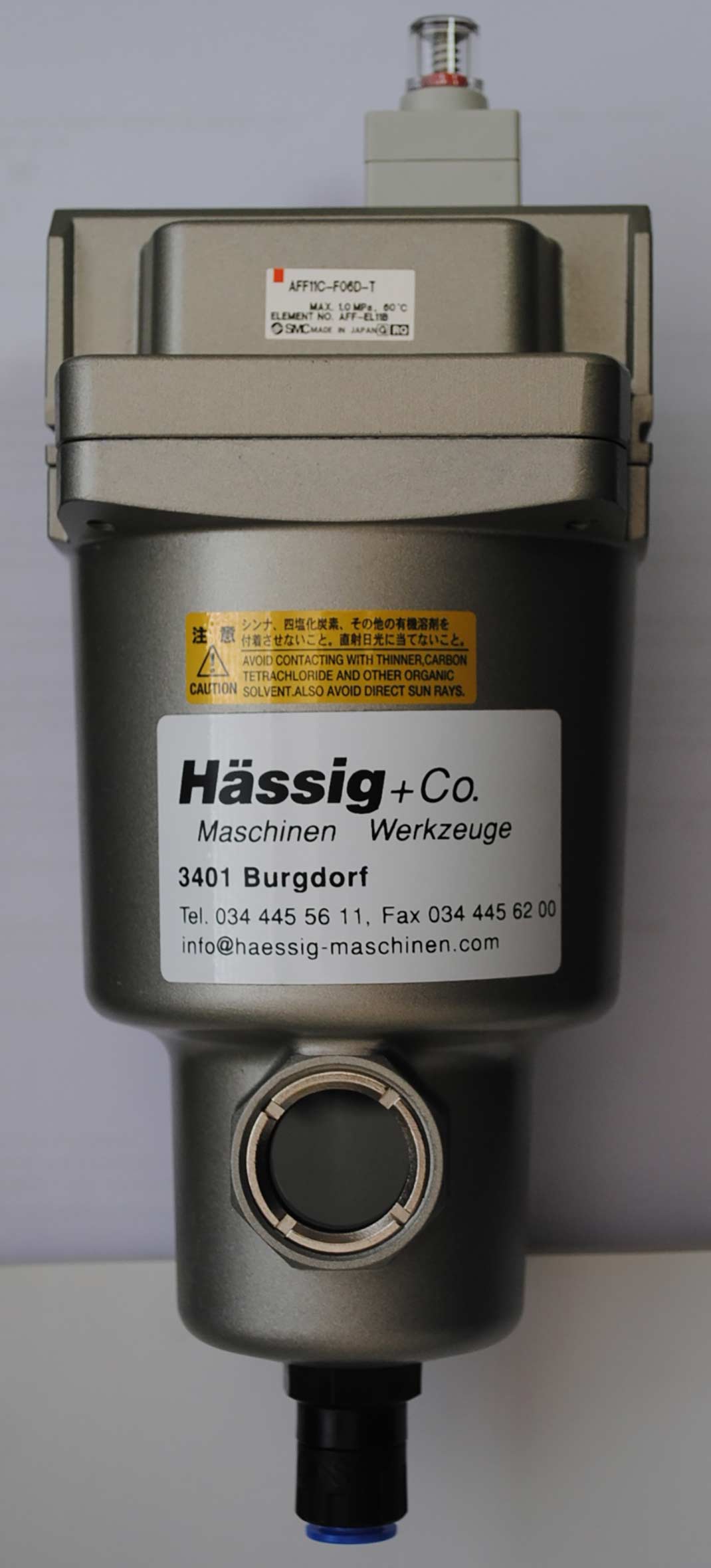 Hässig Maschinen und Werkzeuge - Lyssach / Utzenstorf Schweiz ...